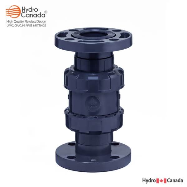 Flanged Double Union Ball Check Valve - Hydro Canada
