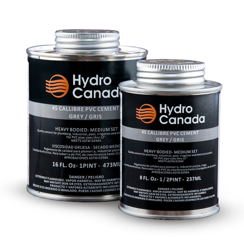 45 Callibre PVC Cement - Grey - Hydro Canada