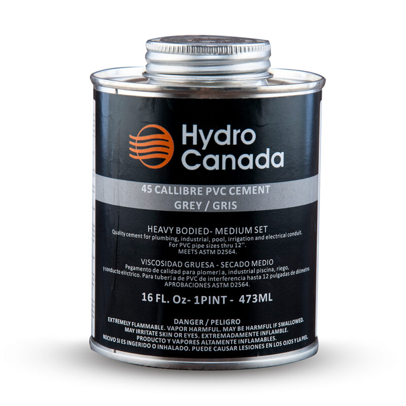 45 Callibre PVC Cement - Grey - Hydro Canada