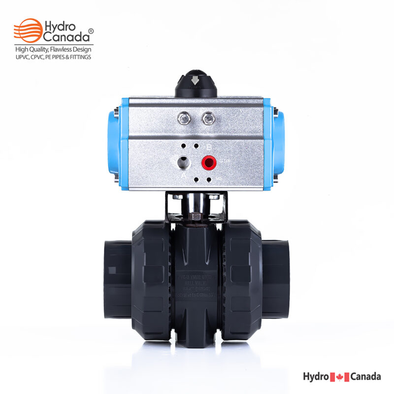 Pneumatic Actuated True union Ball Valve - Hydro Canada