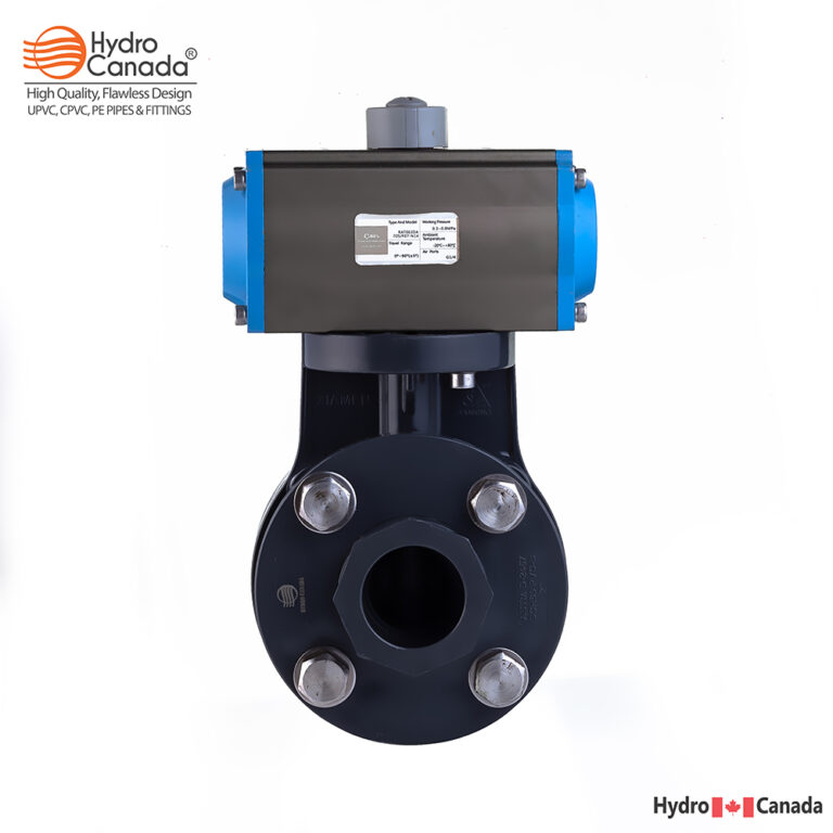 Pneumatic Acuated Butterfly Valve - Hydro Canada